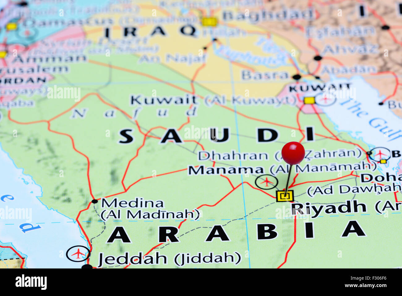 Map of riyadh hi-res stock photography and images - Alamy