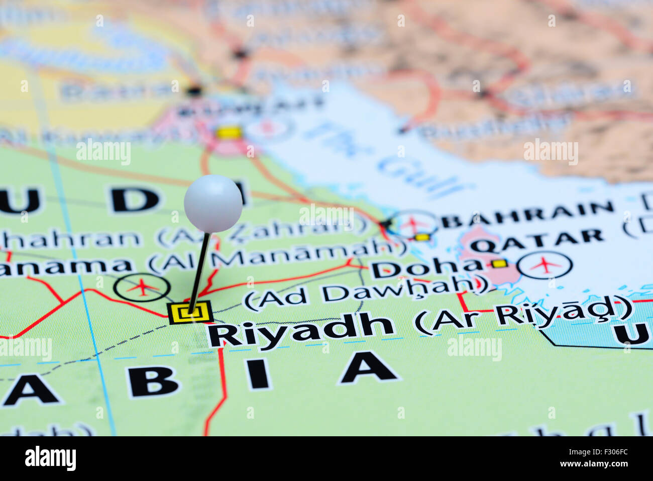 Riyadh map hi-res stock photography and images - Alamy