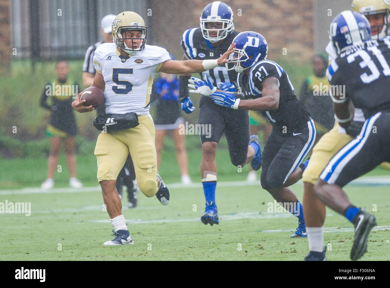 99/26/15, 2015: Georgia Tech Yellow Jackets quarterback Justin Thomas ...