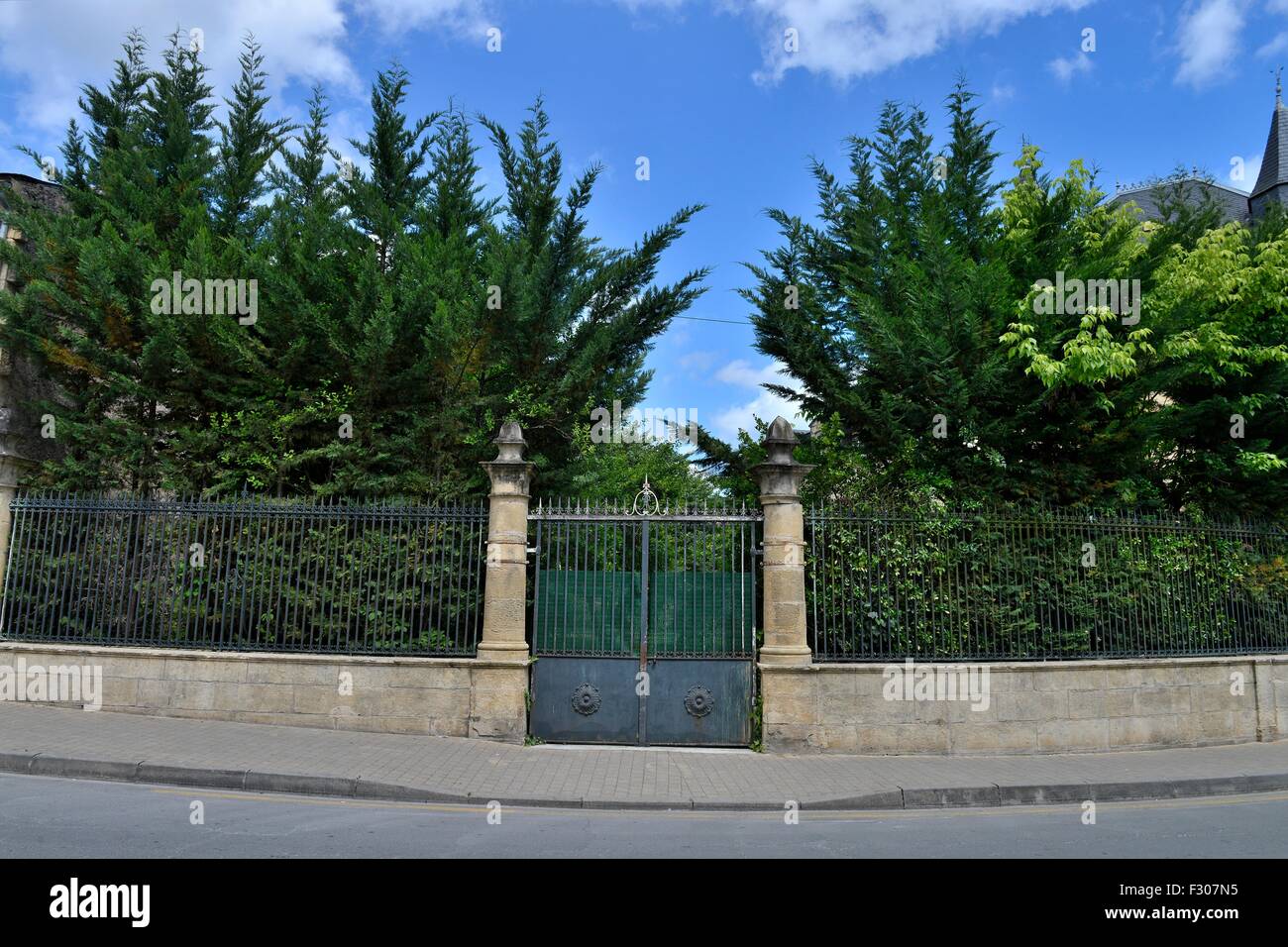 France, Iron Gate Stock Photo - Alamy