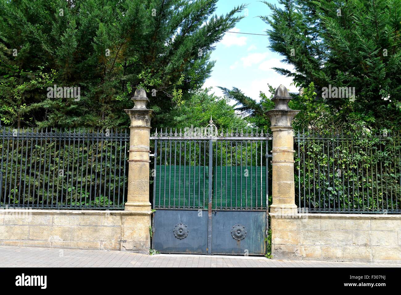 France, Iron Gate Stock Photo - Alamy
