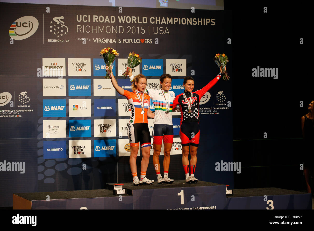 RICHMOND, VIRGINIA, 26 Sept., 2015. The UCI Road World Championships ...