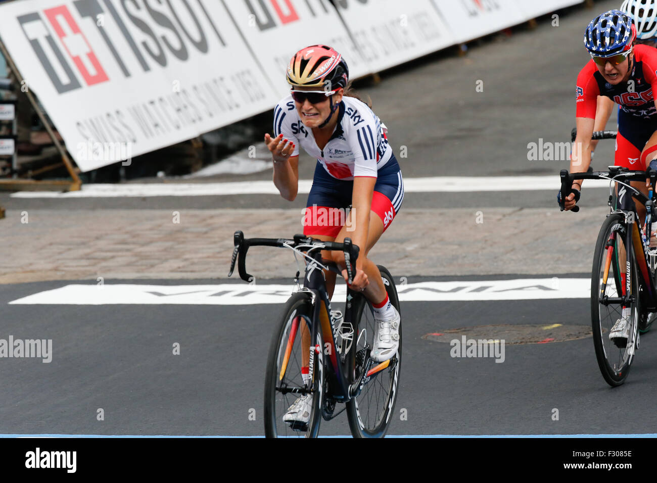 RICHMOND, VIRGINIA, 26 Sept., 2015. Great Britain's Elizabeth Armistead ...