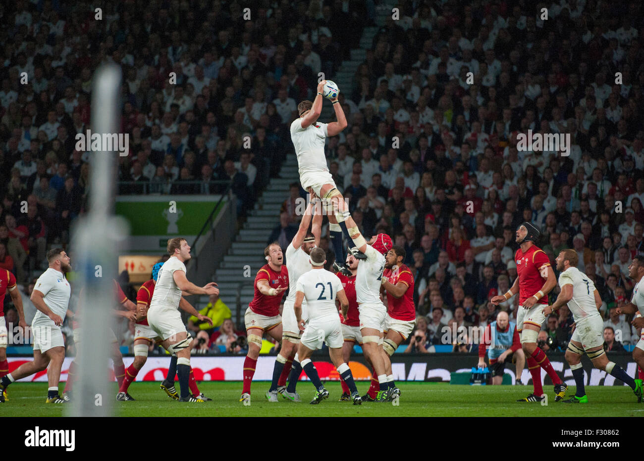 Twickenham Stadium, London, UK. 26th September, 2015. England v Wales ...