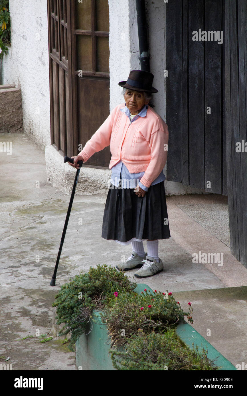 Old woman cane hi-res stock photography and images - Alamy