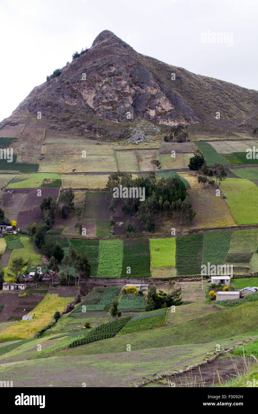 Ecuador rural countryside fields hi-res stock photography and images ...