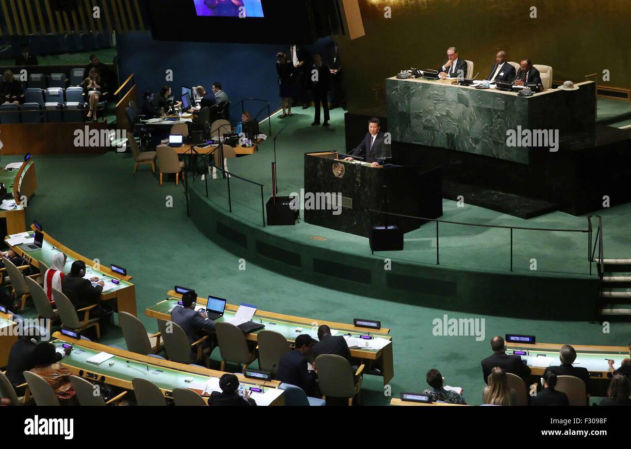 Sustainable development summit un 2015 hi-res stock photography and ...