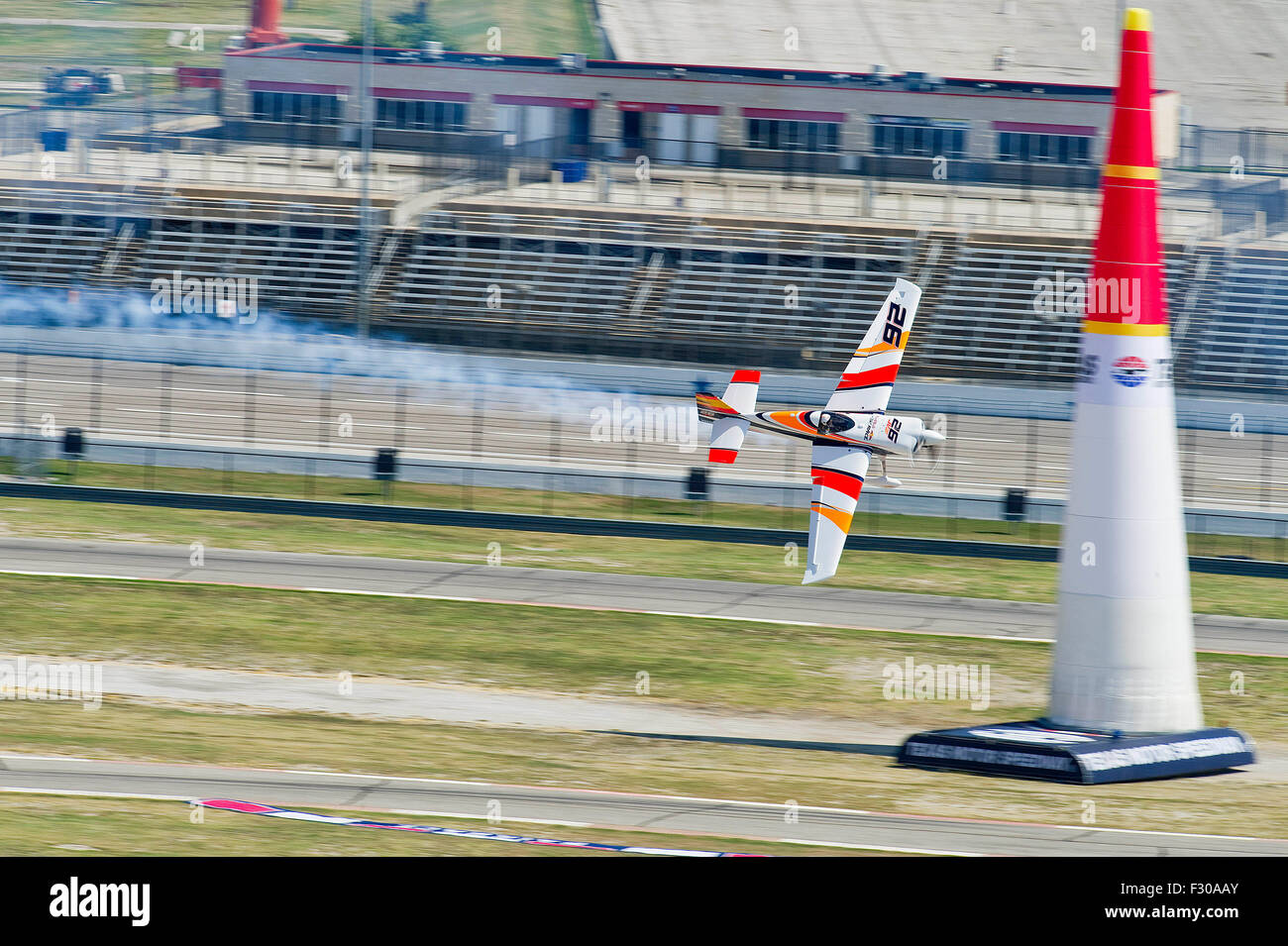 Texas Motor Speedway. 26th Sep, 2015. Red Bull Air Race Master Pilot ...