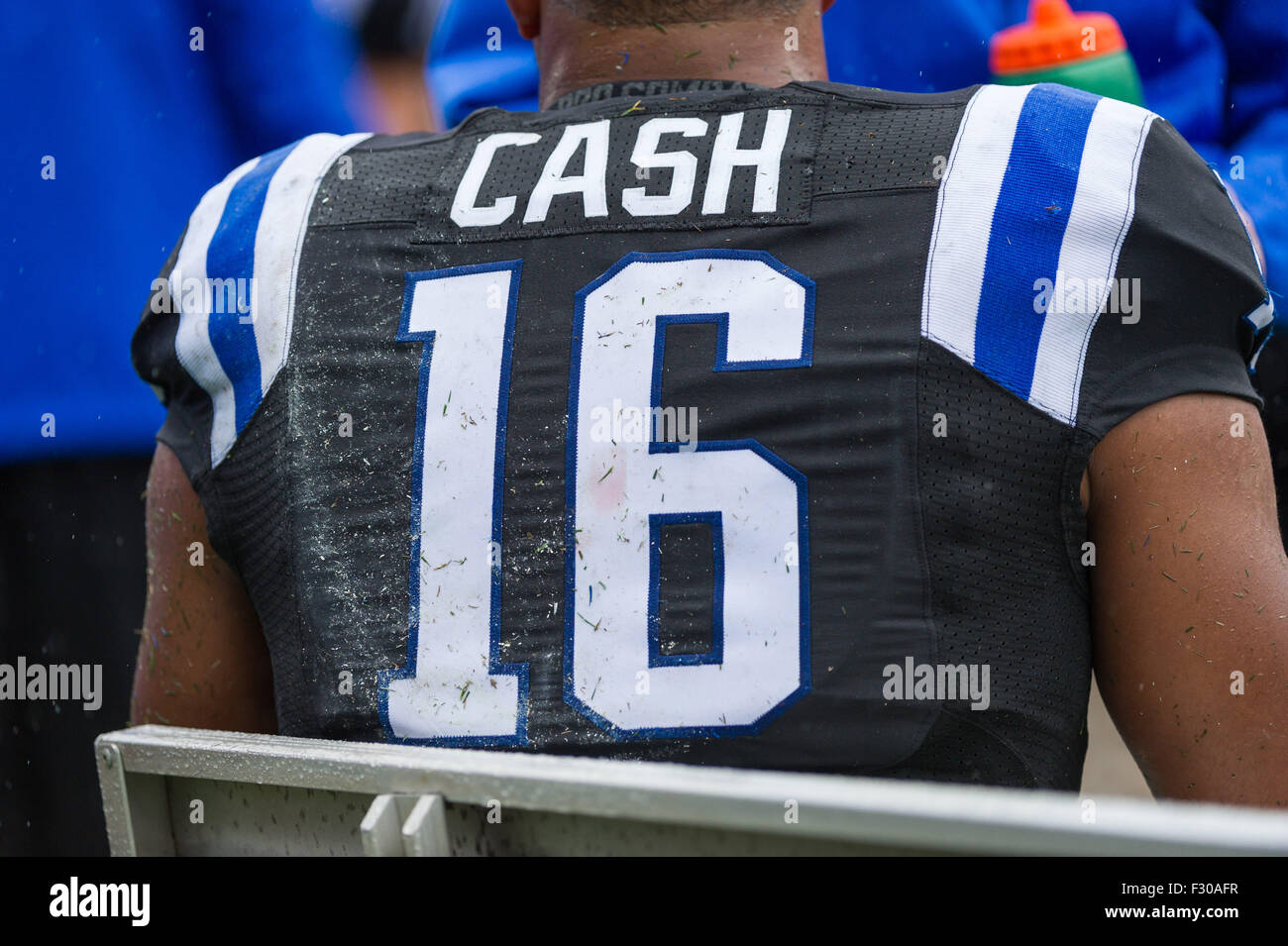 09/26/15, 2015: Duke Blue Devils safety Jeremy Cash #16 during the NCAA ...
