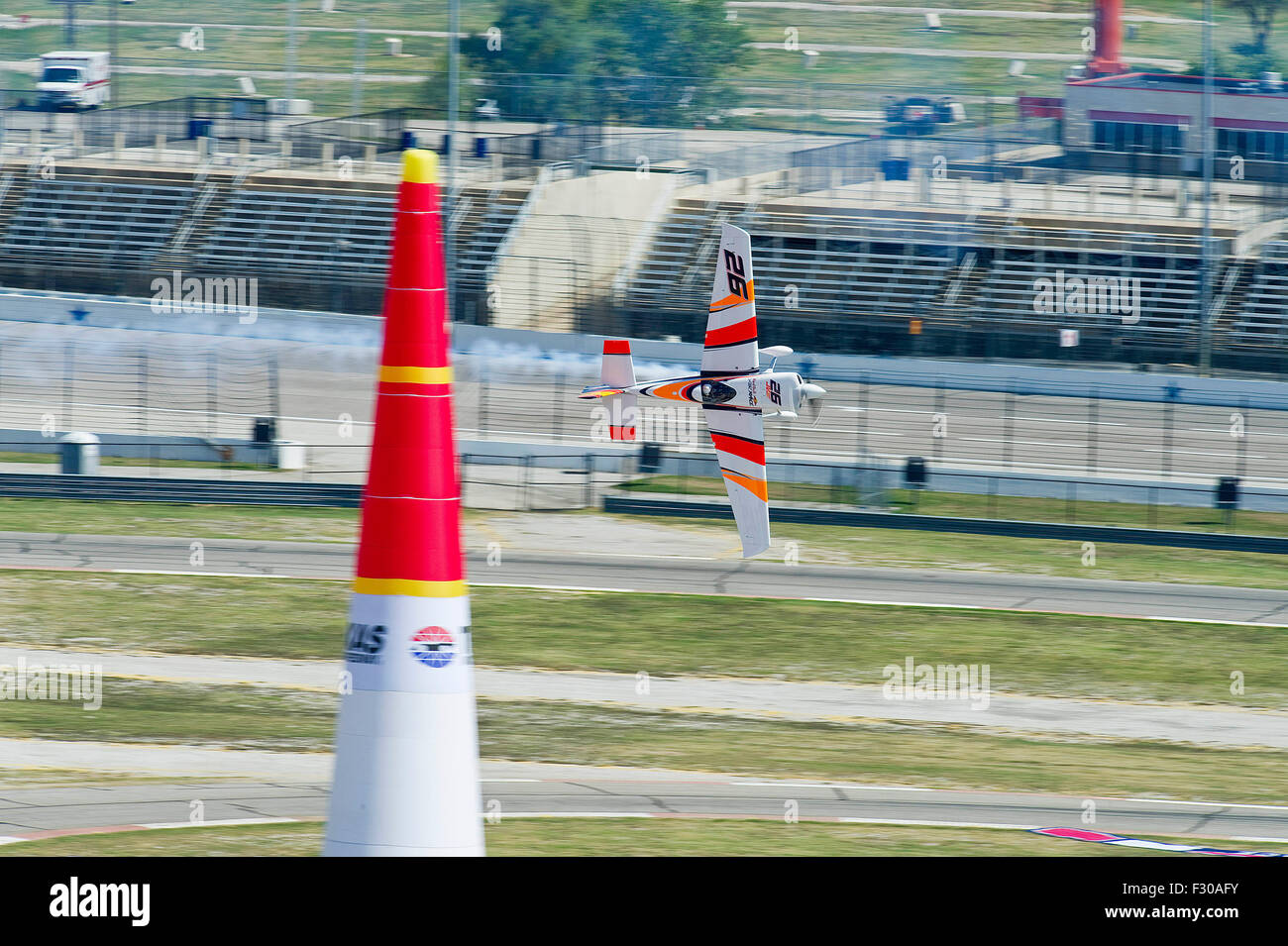 Texas Motor Speedway. 26th Sep, 2015. Red Bull Air Race Master Pilot ...