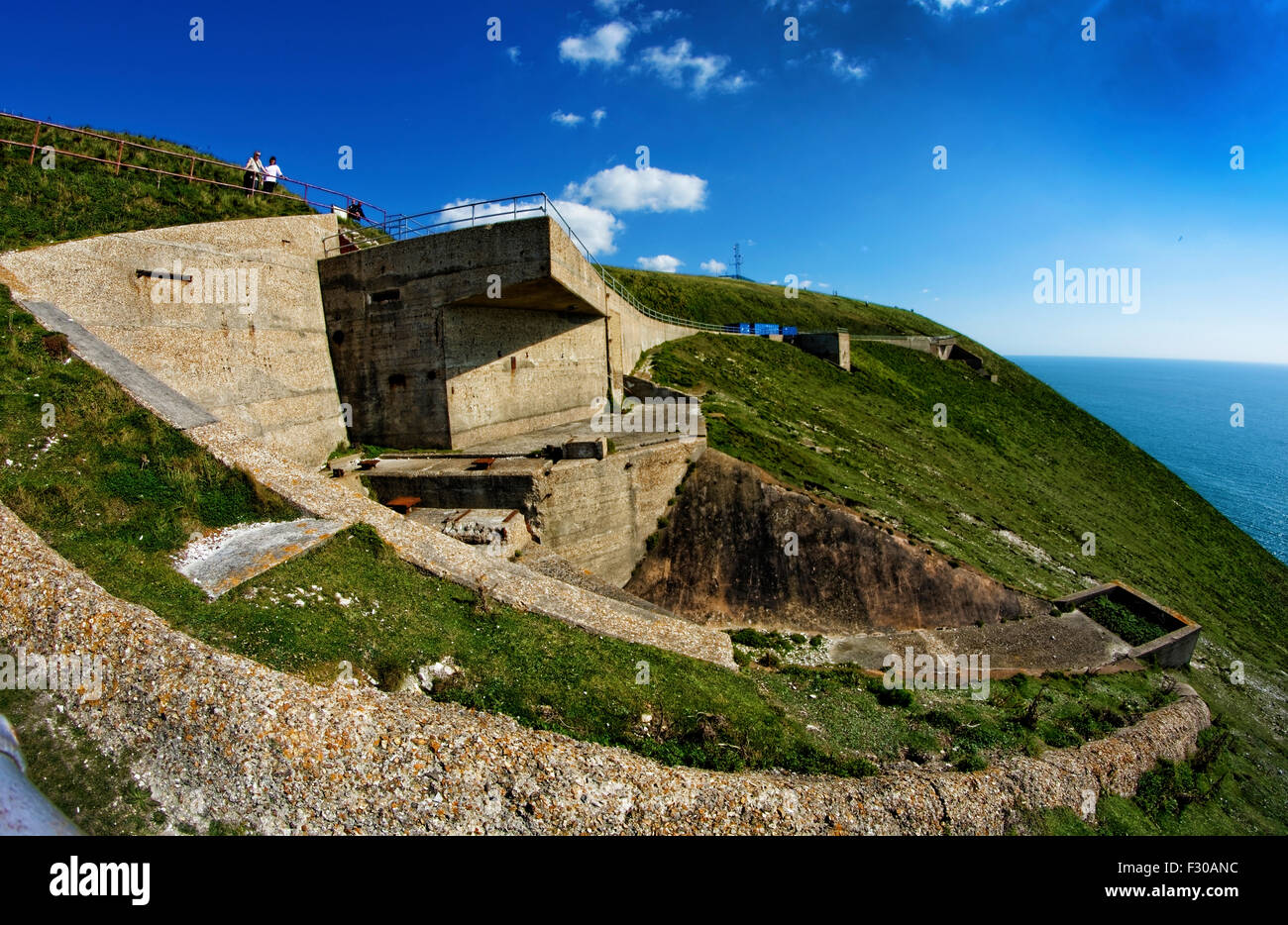 The most famous landmark of the Isle of Wight – three chalk stacks ...