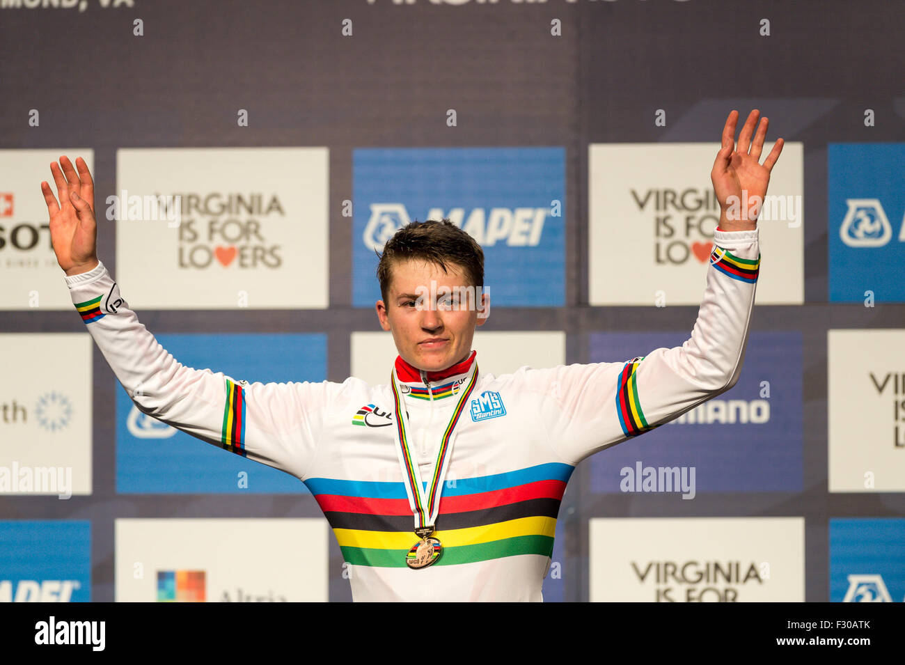 Richmond, Virginia, USA. 26th Sep, 2015. France's Felix Gall wins Men's ...