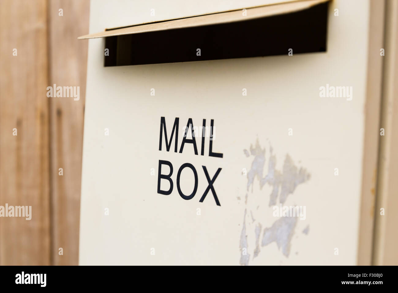 Old mailbox on stone hi-res stock photography and images - Alamy