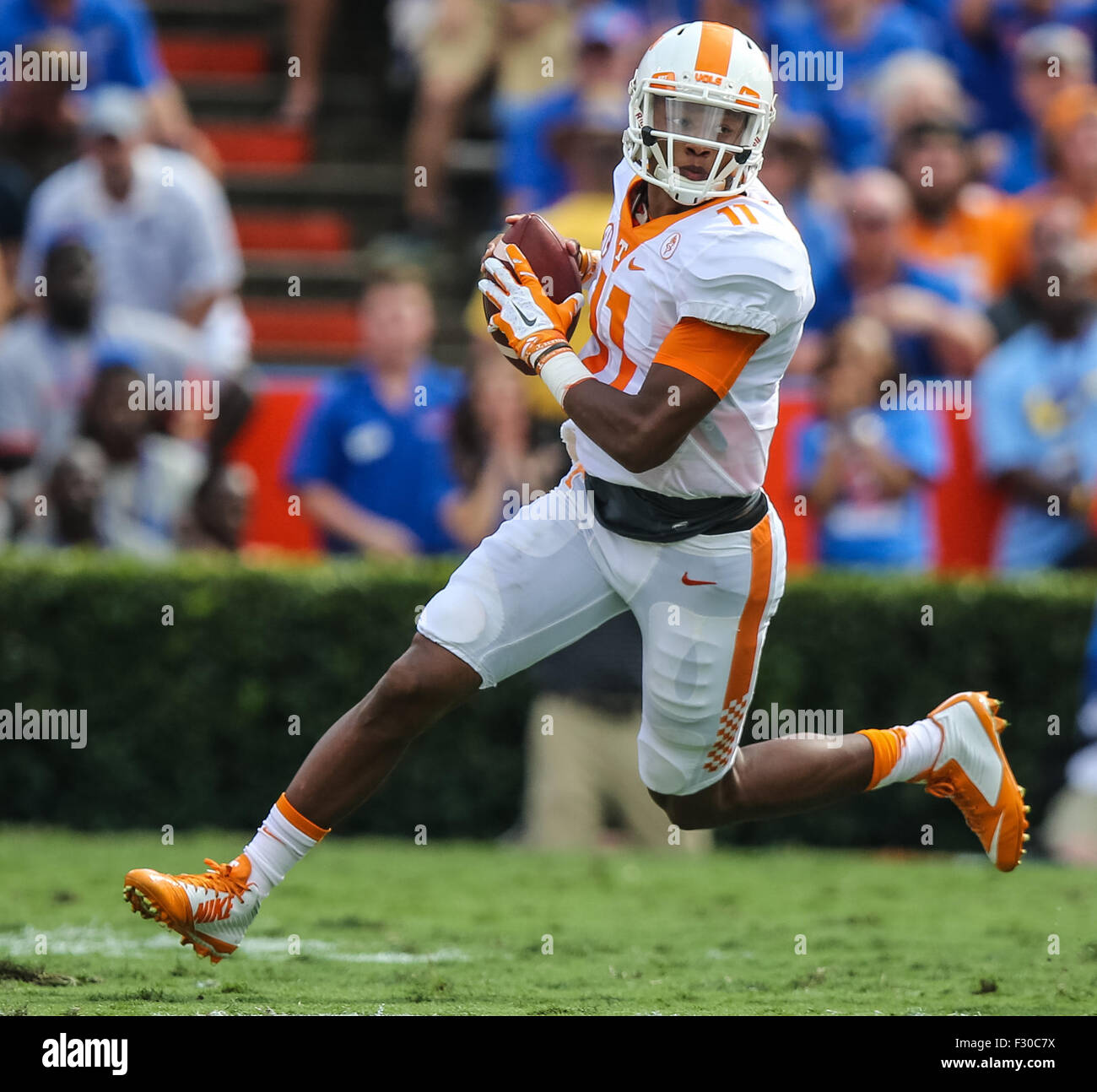 Florida, USA. 26th Sep, 2015. Tennessee Volunteers quarterback Joshua ...