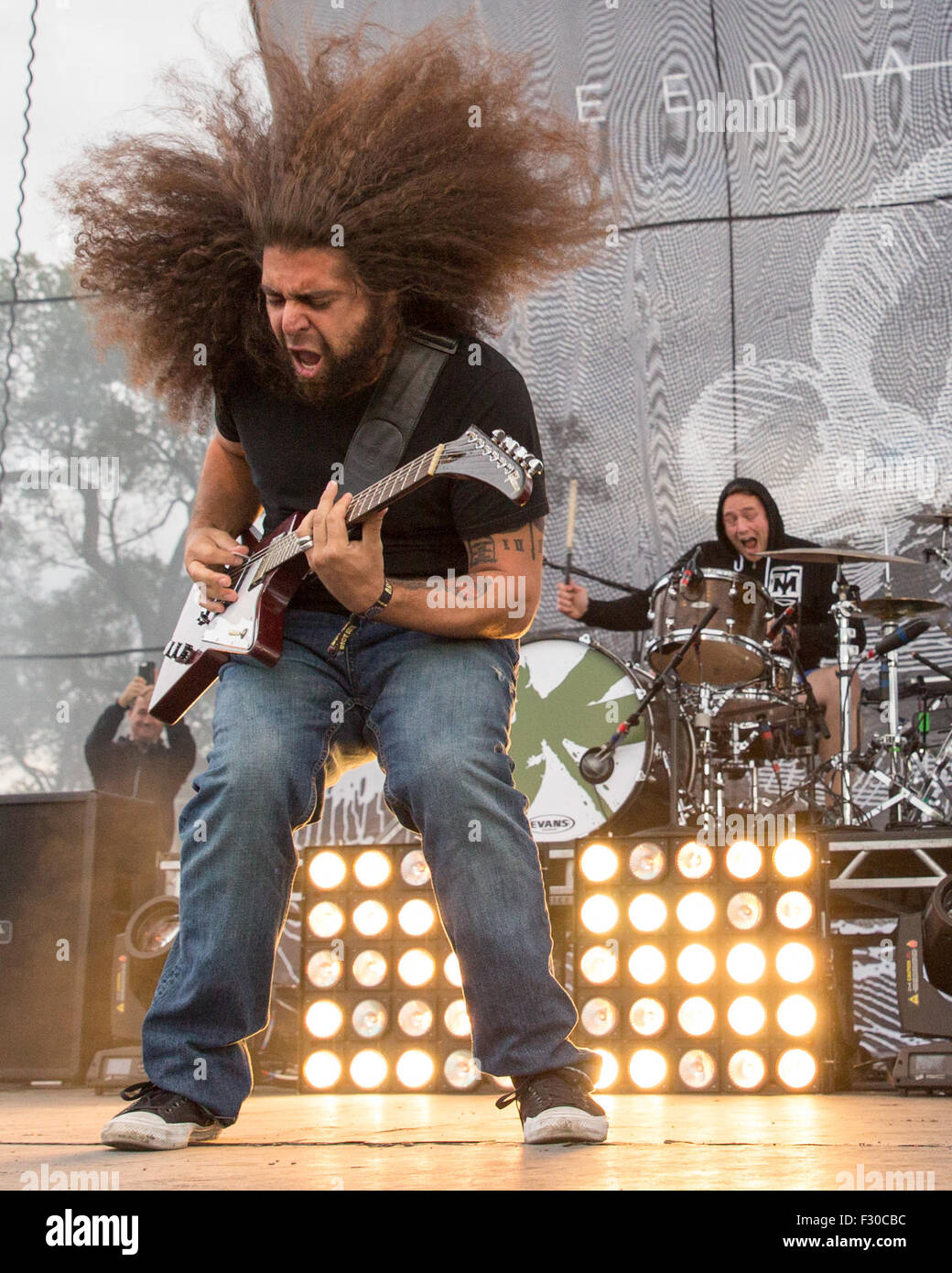 Chicago, Illinois, USA. 11th Sep, 2015. CLAUDIO SANCHEZ of Coheed and ...