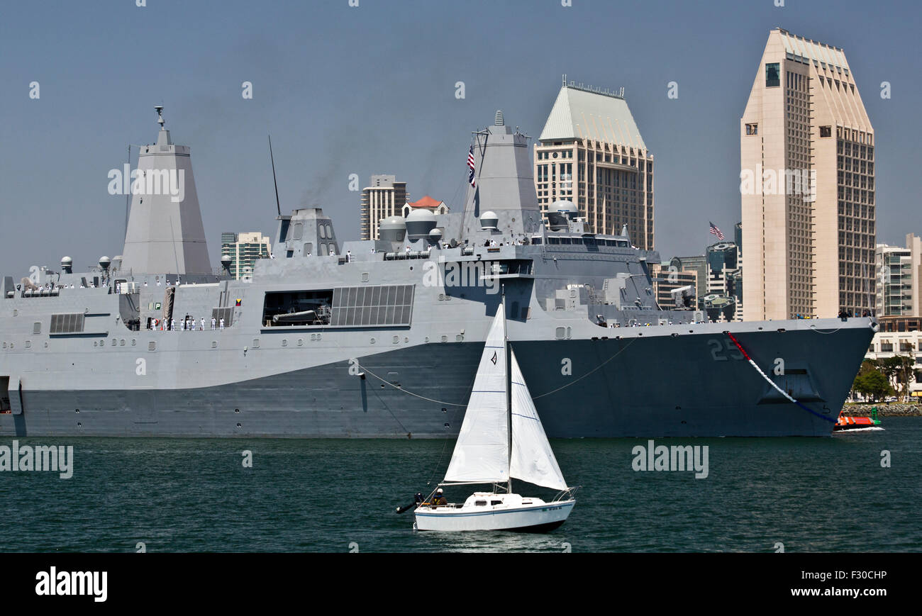 San Diego Naval Base Stock Photo - Alamy