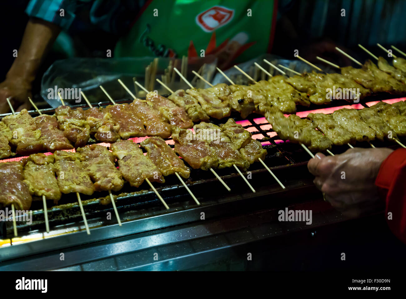 Satay grill hi-res stock photography and images - Alamy