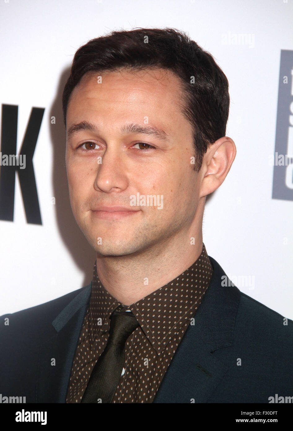 New York, New York, USA. 26th Sep, 2015. Actor JOSEPH GORDON-LEVIT ...
