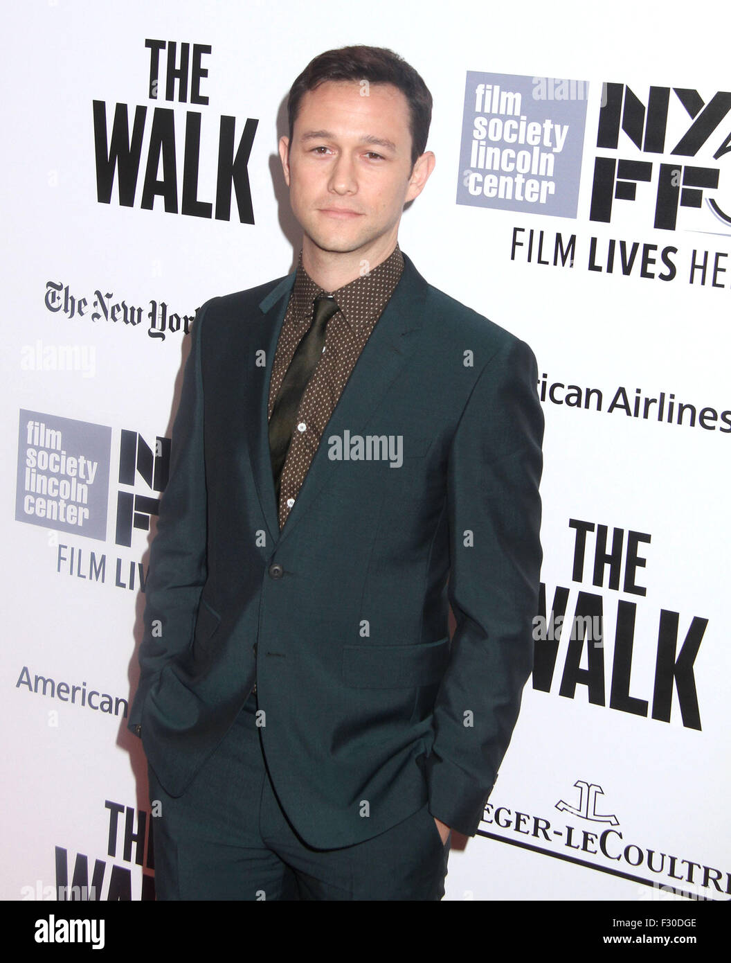 New York, New York, USA. 26th Sep, 2015. Actor JOSEPH GORDON-LEVIT ...