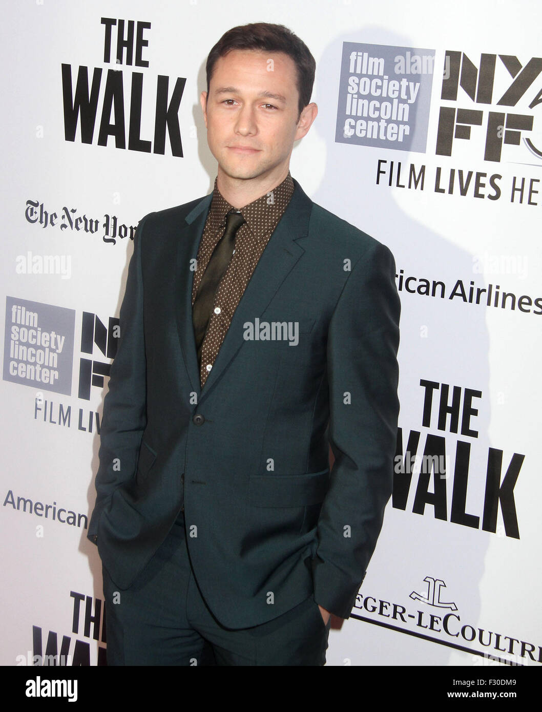 New York, New York, USA. 26th Sep, 2015. Actor JOSEPH GORDON-LEVIT ...