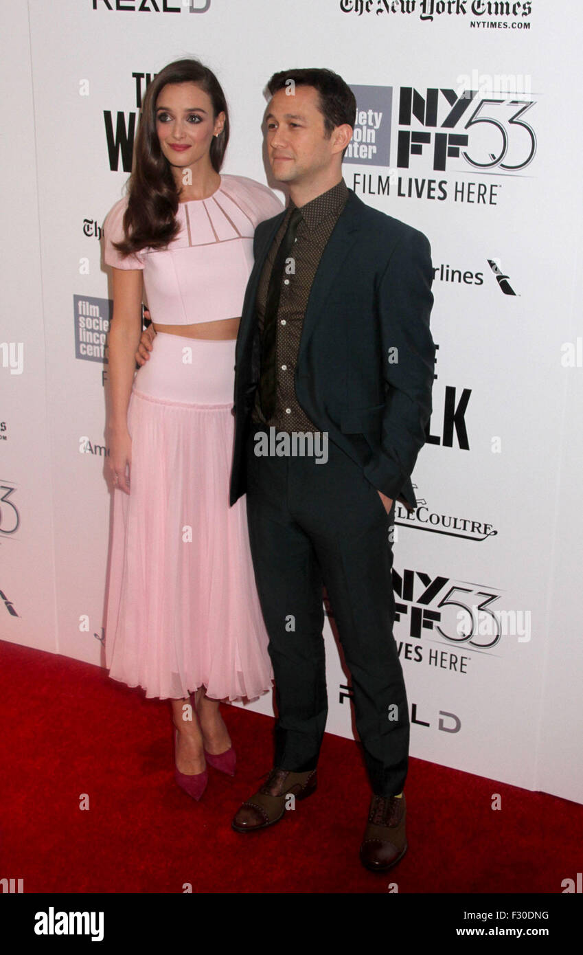 New York, New York, USA. 26th Sep, 2015. Actors CHARLOTTE LE BON and ...