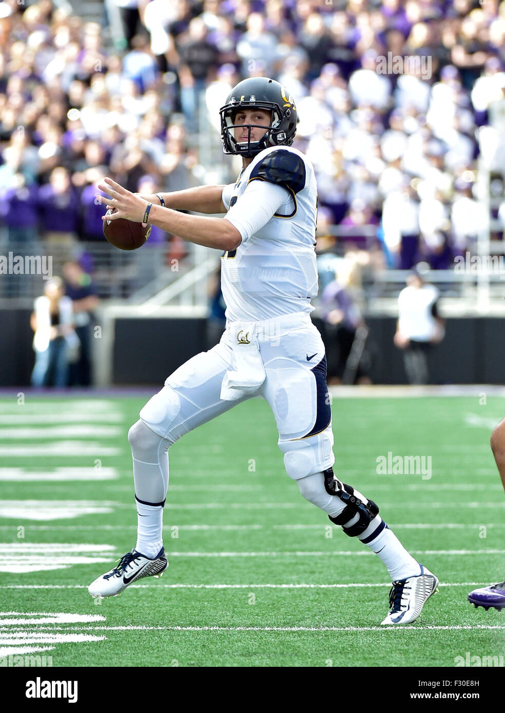 September 26, 2015.California Golden Bears quarterback Jared Goff #16 ...