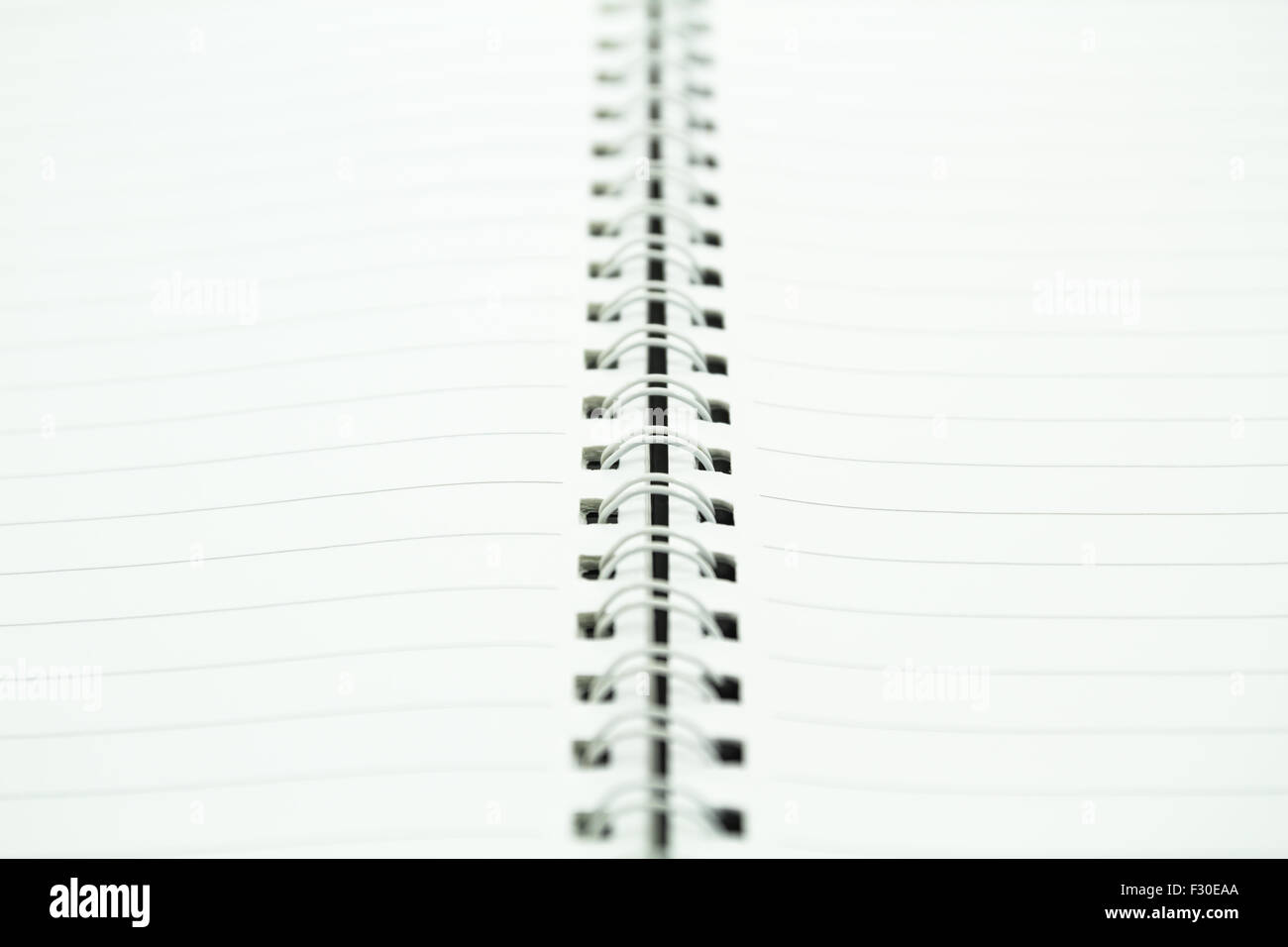 Blank white paper white spine Stock Photo - Alamy