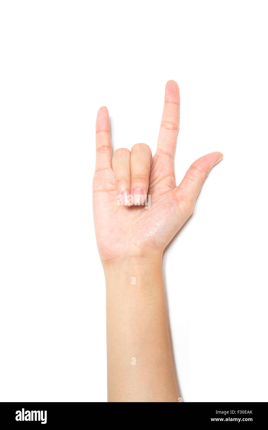 I Love You Hand Sign