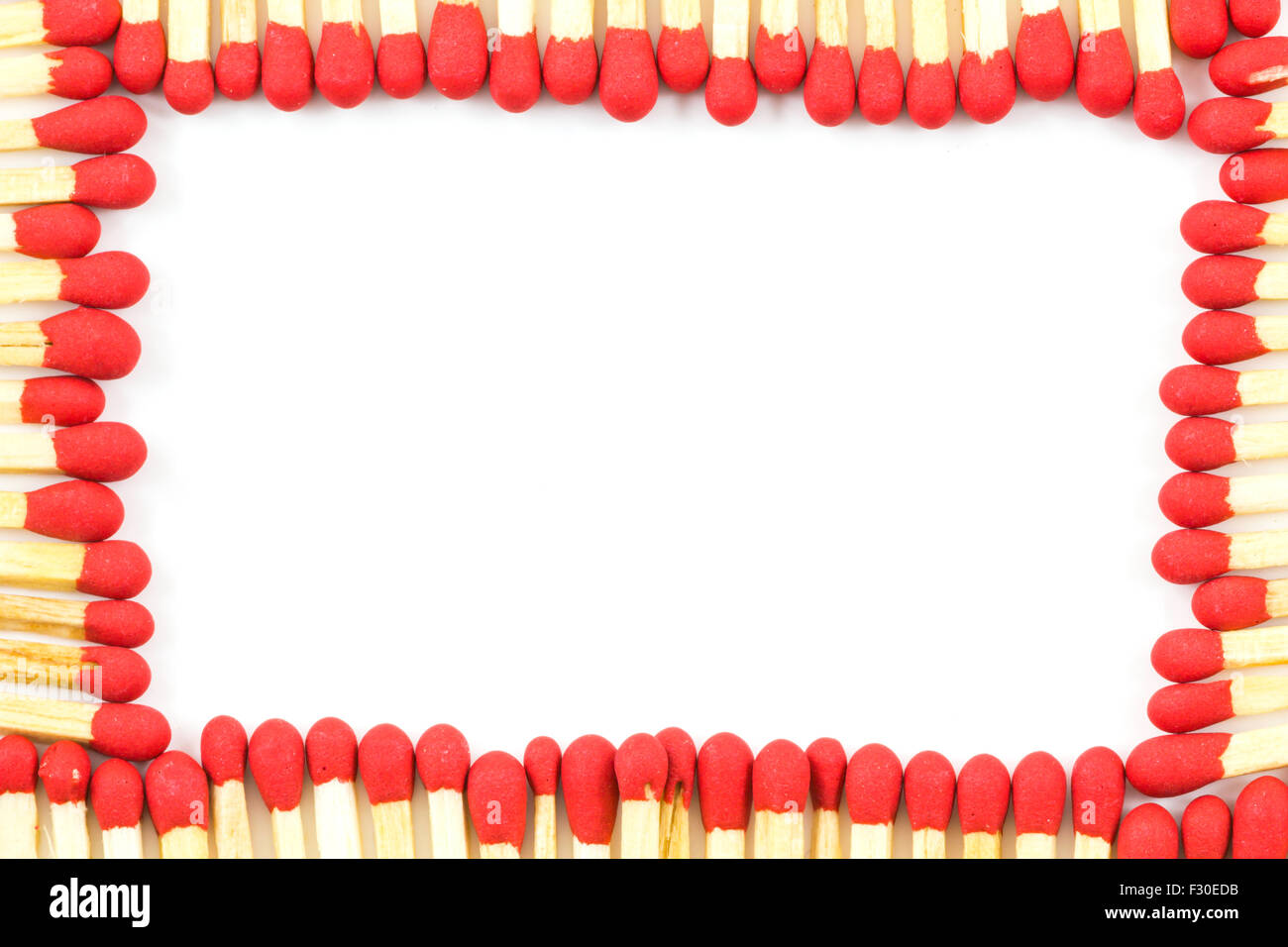 Group of matches isolated on white background Stock Photo - Alamy