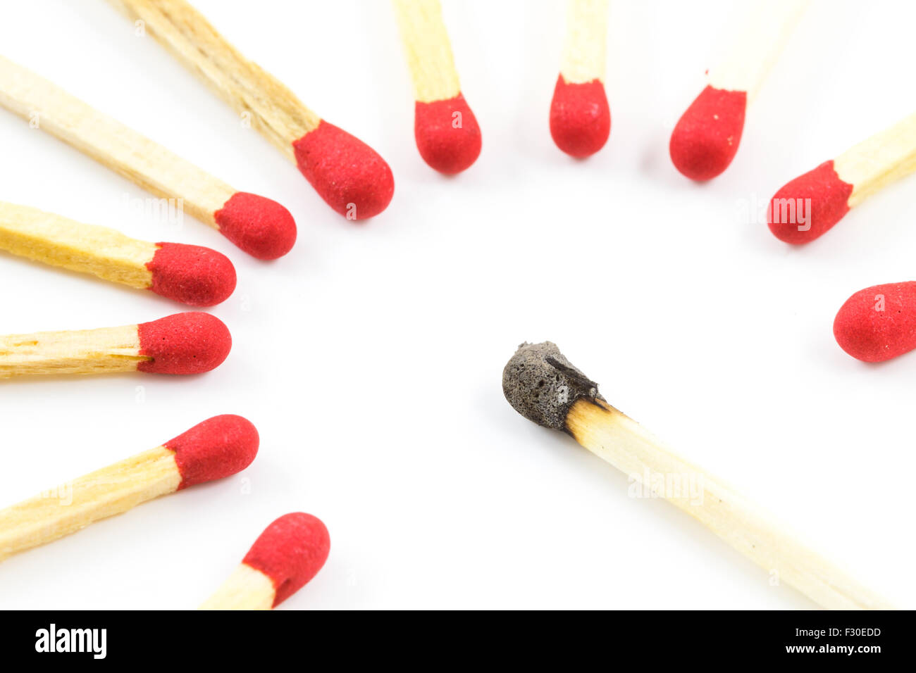 Burnt match hi-res stock photography and images - Alamy