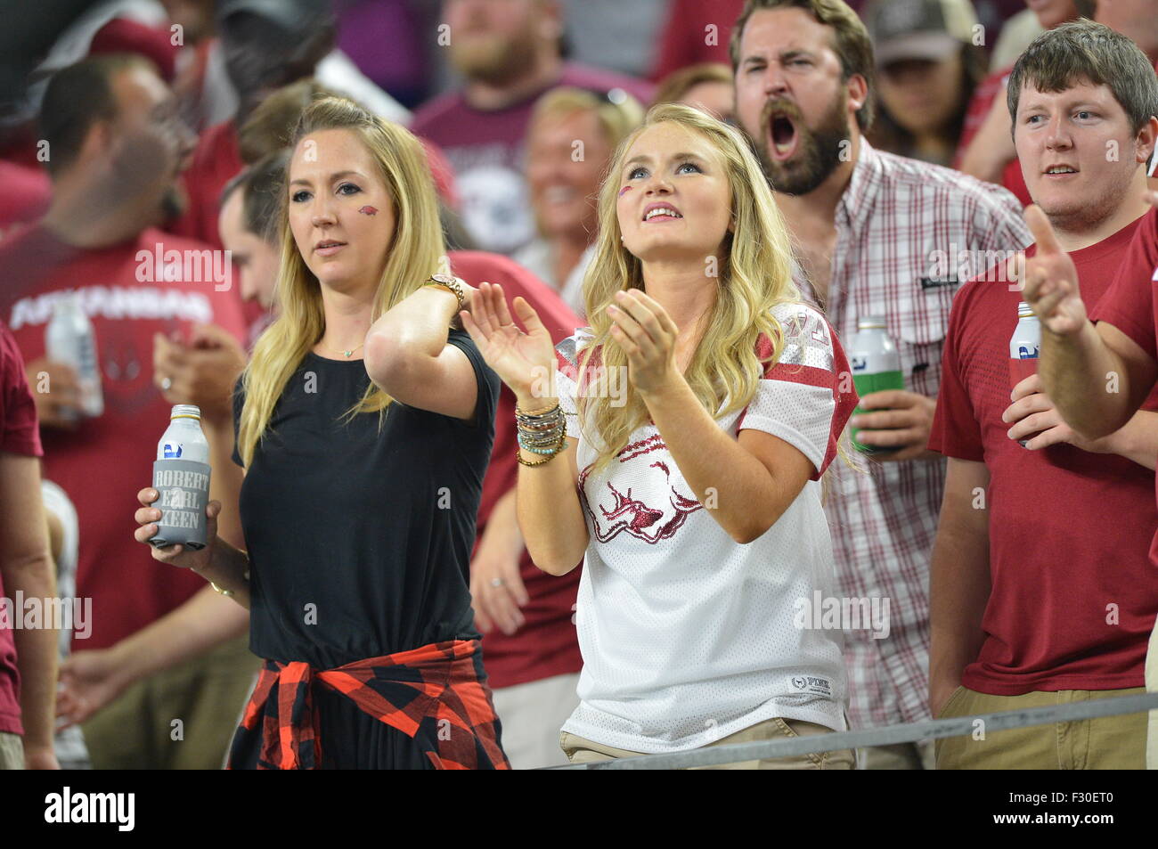 Arkansas razorbacks fans hi-res stock photography and images - Alamy
