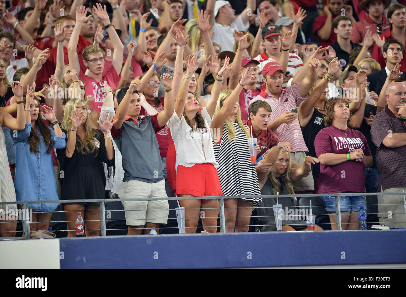 Arkansas razorbacks fans hi-res stock photography and images - Alamy