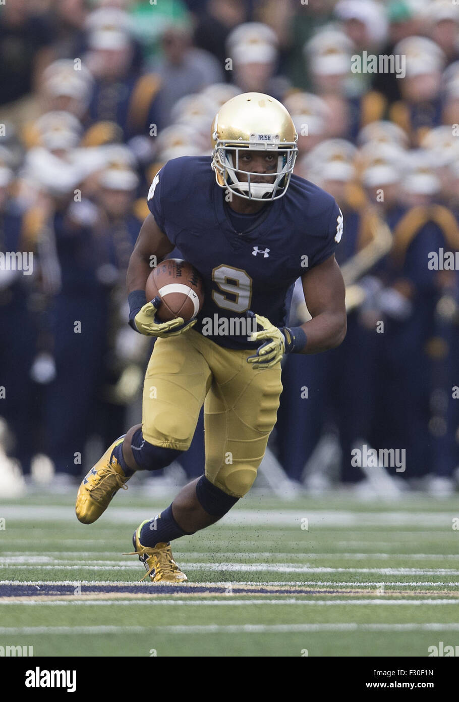 South Bend, Indiana, USA. 26th Sep, 2015. Notre Dame wide receiver C.J ...