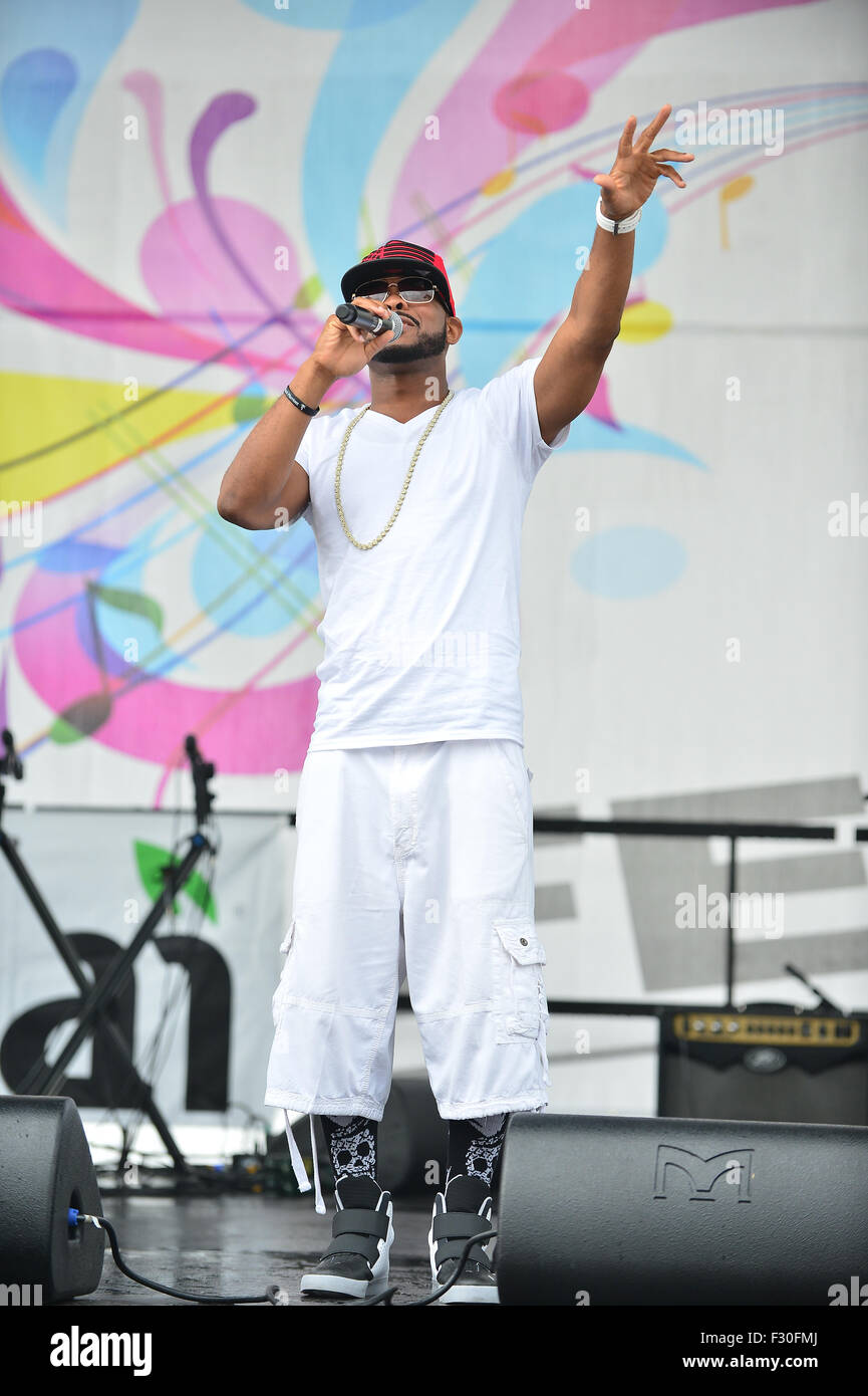 Overtown Music and Arts Festival - Performances Featuring: Xavier Lewis ...