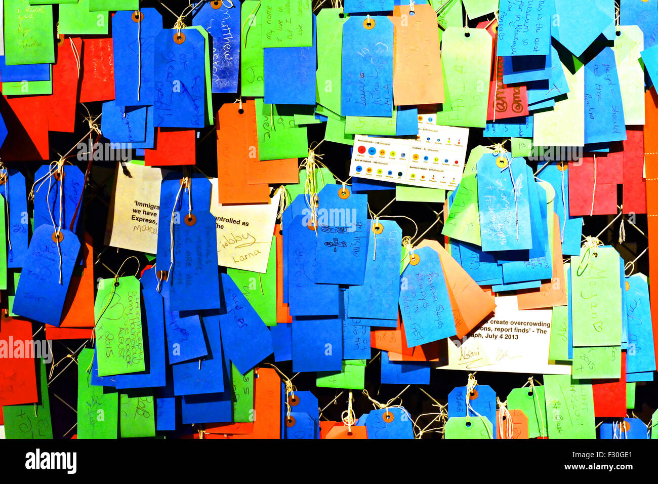 Green identification tags hi-res stock photography and images - Alamy