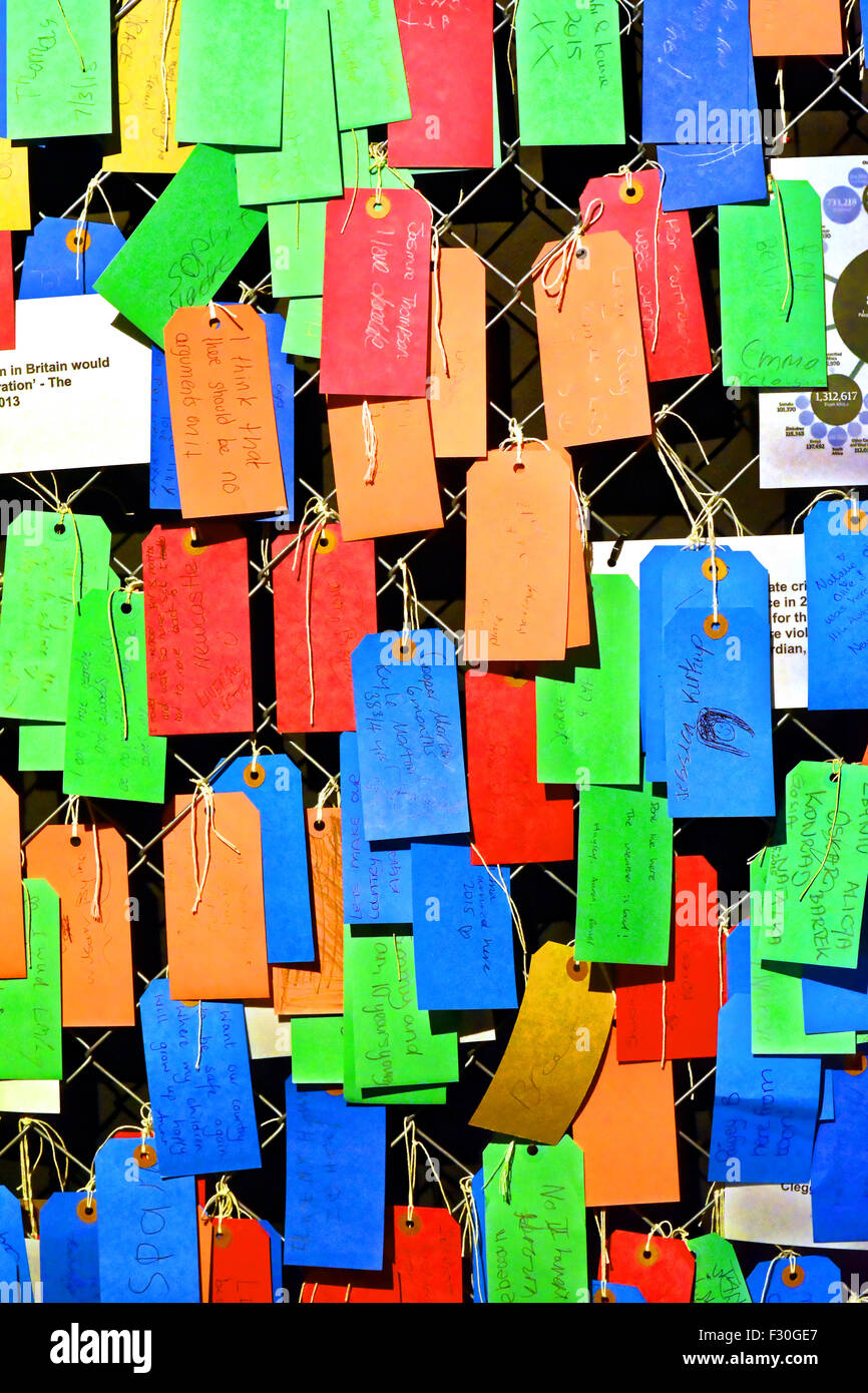 Coloured identification hi-res stock photography and images - Alamy