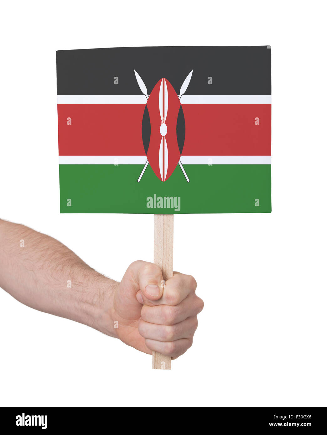 Kenyan people holding kenya flag hi-res stock photography and images ...