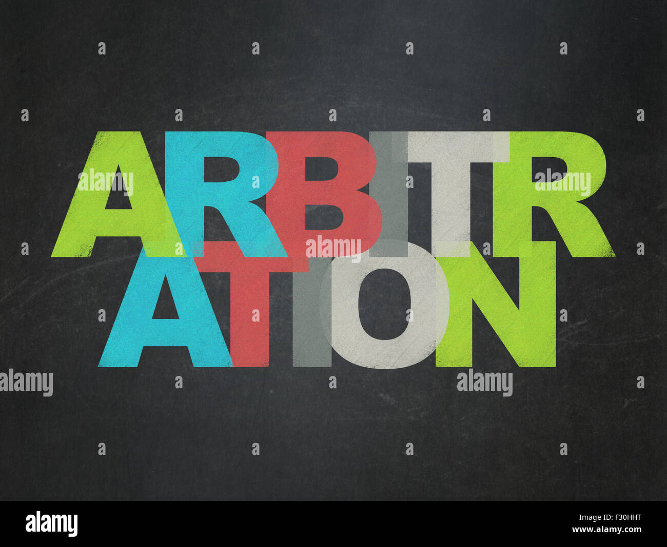 Law concept: Arbitration on School Board background Stock Photo - Alamy
