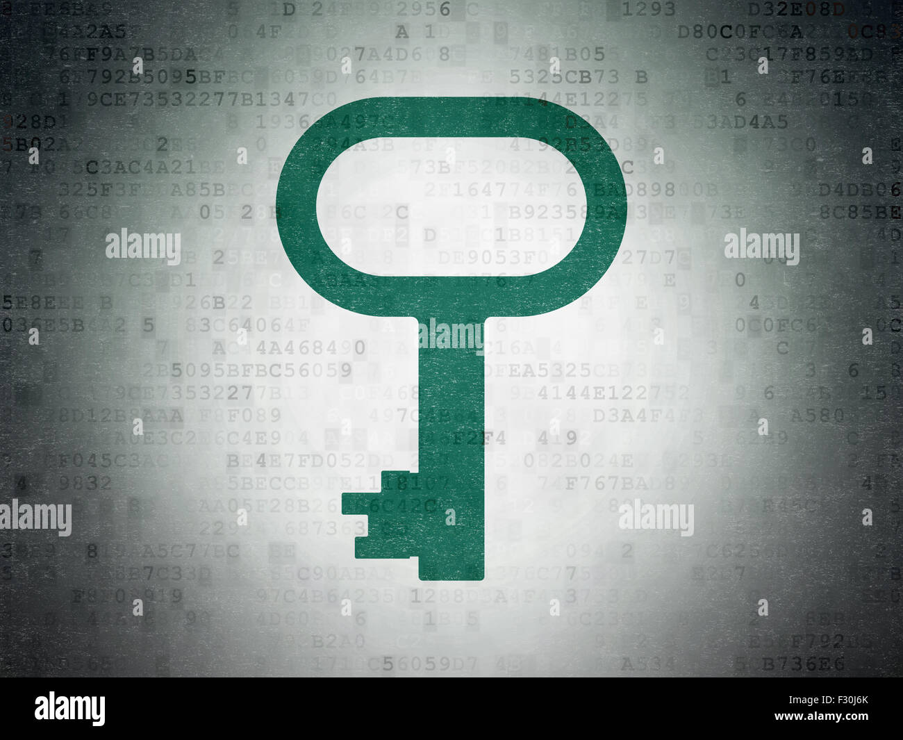 Privacy concept: Key on Digital Paper background Stock Photo - Alamy