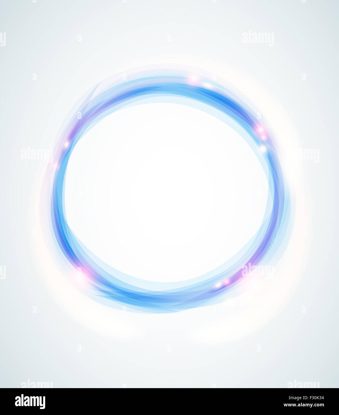 Blue abstract shining round background Stock Photo - Alamy