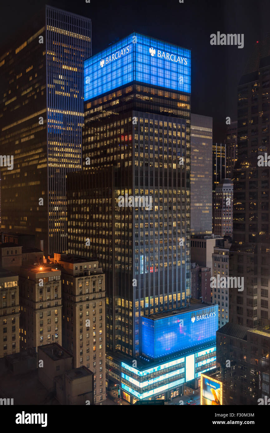 Barclays manhattan hi-res stock photography and images - Alamy