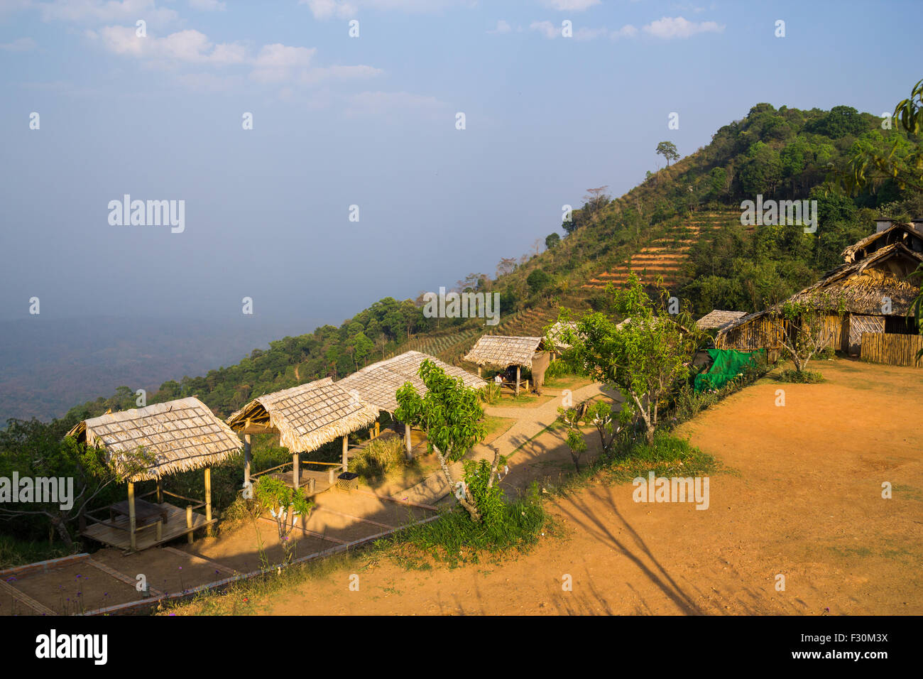 Viewpoint at monjam resort, Chiang Mai, Thailand Stock Photo - Alamy