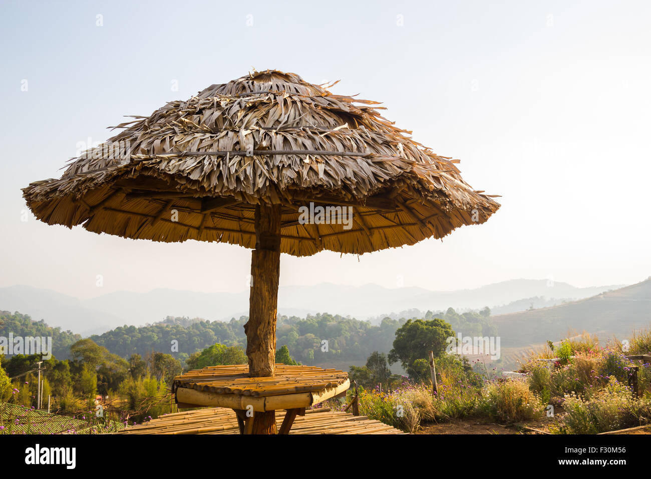 Viewpoint at monjam resort, Chiang Mai, Thailand Stock Photo - Alamy