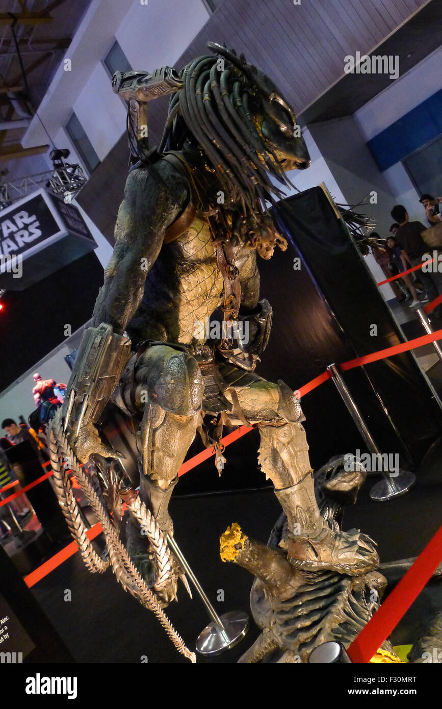 Manila, Philippines. 20th Sep, 2015. A replica of the predator, Scar ...