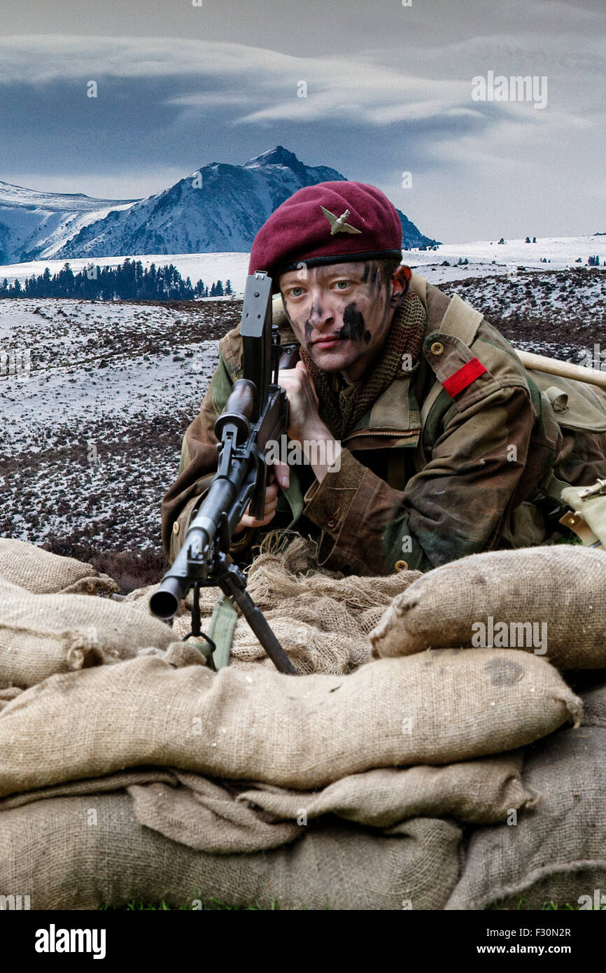 Foreign Fields historical actor portrays a World War Two 9th Btn ...