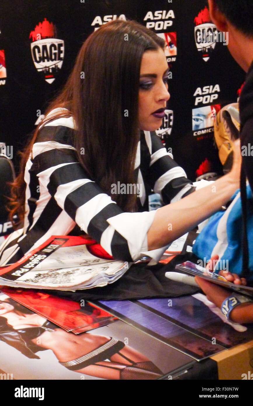 Manila, Philippines. 20th Sep, 2015. Sultry, actress, model, Leeanna ...