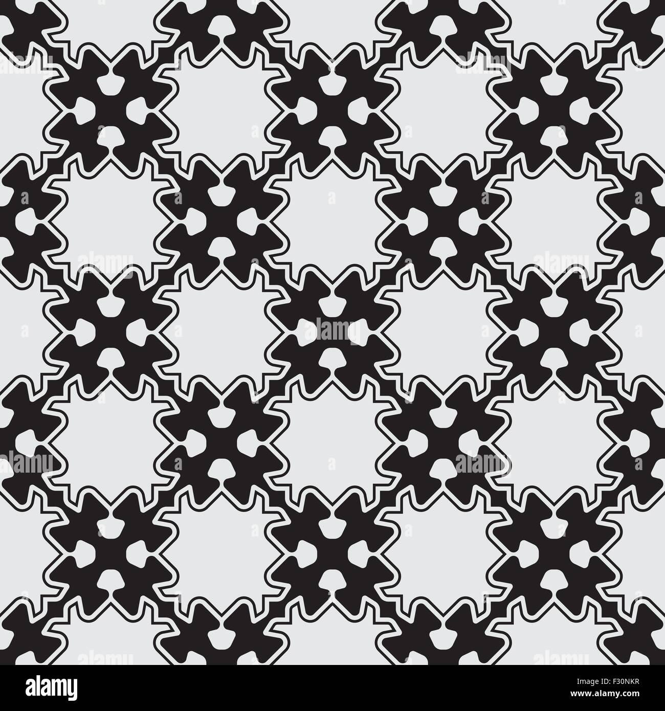 Black seamless pattern Stock Vector Image & Art - Alamy