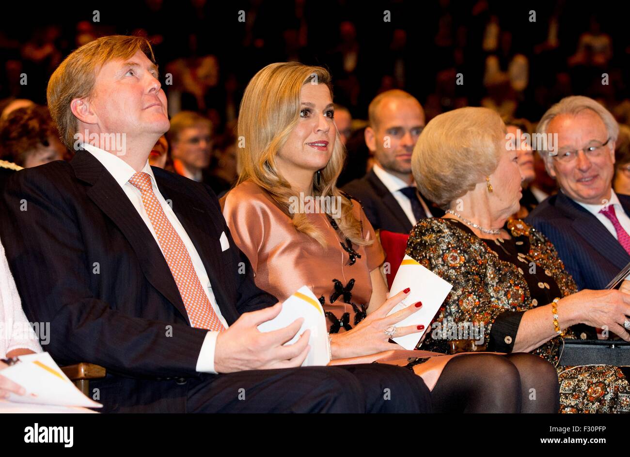 Amsterdam, The Netherlands. 26th Sep, 2015. King Willem-Alexander (L-R ...