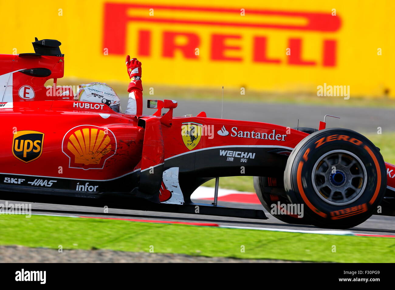Suzuka, Japan. 27th Sep, 2015. Sebastian VETTEL F1 : Japanese Formula ...
