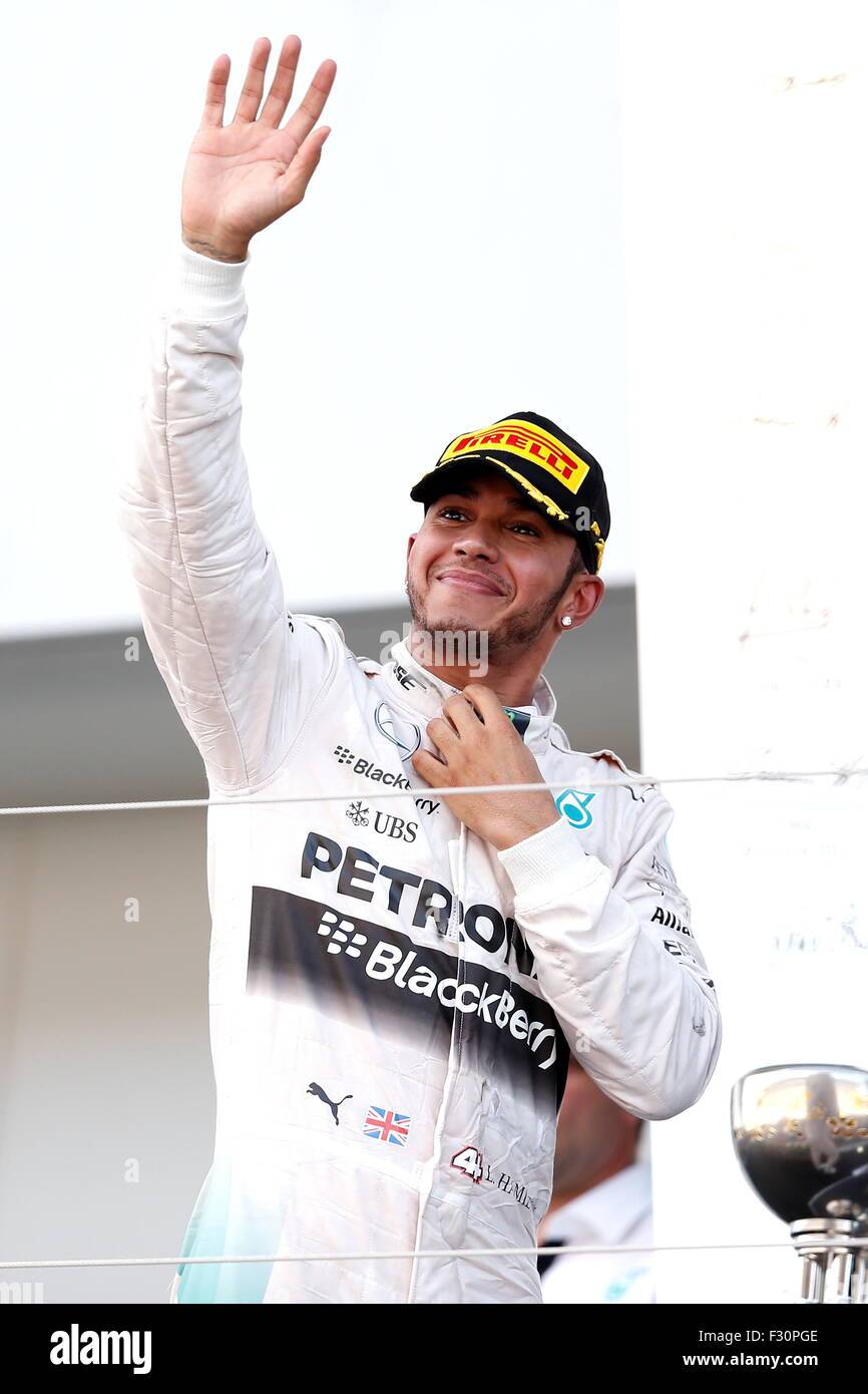 Suzuka, Japan. 27th Sep, 2015. Lewis HAMILTON F1 : Japanese Formula One ...